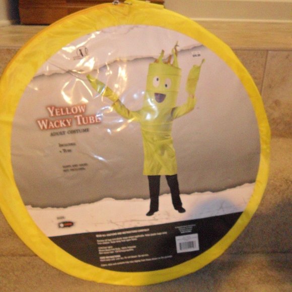 Holiday | New Yellow Wacky Tube Man Halloween Costume Adult | Poshmark